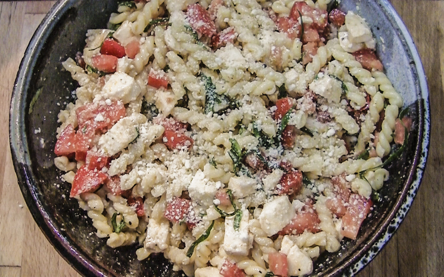 Fresh Mozzarella, Tomatoes & Basil Pasta