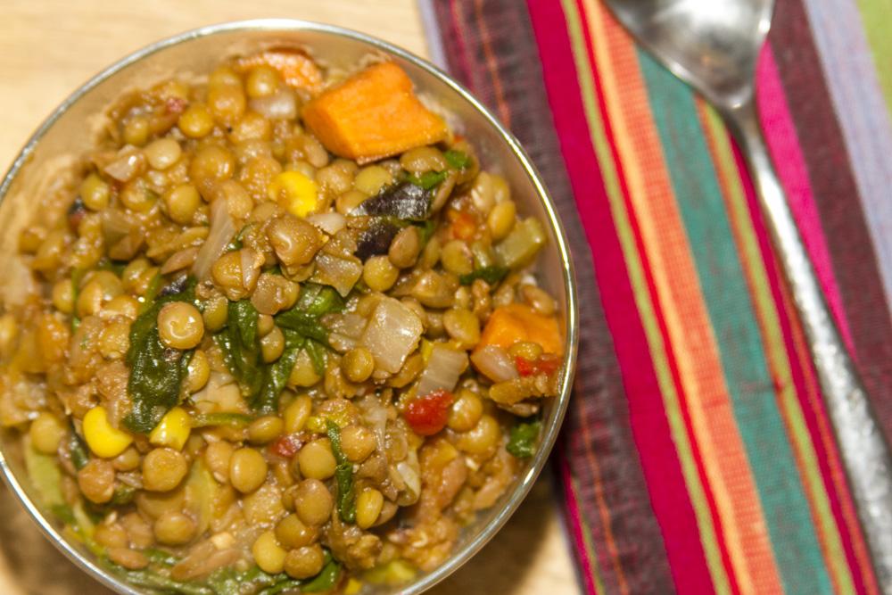 Lentil Vegetable Stew • Cindy’s Garden to Table