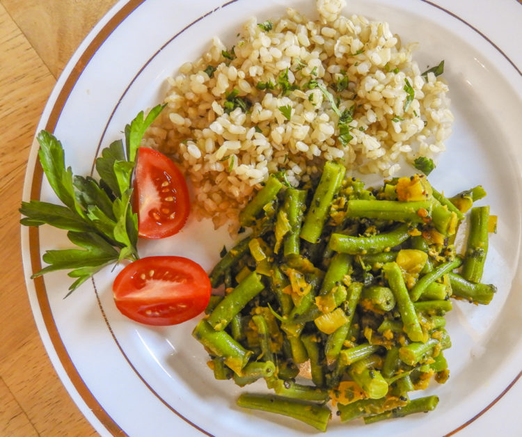 Curried Green Beans • Cindy’s Garden to Table